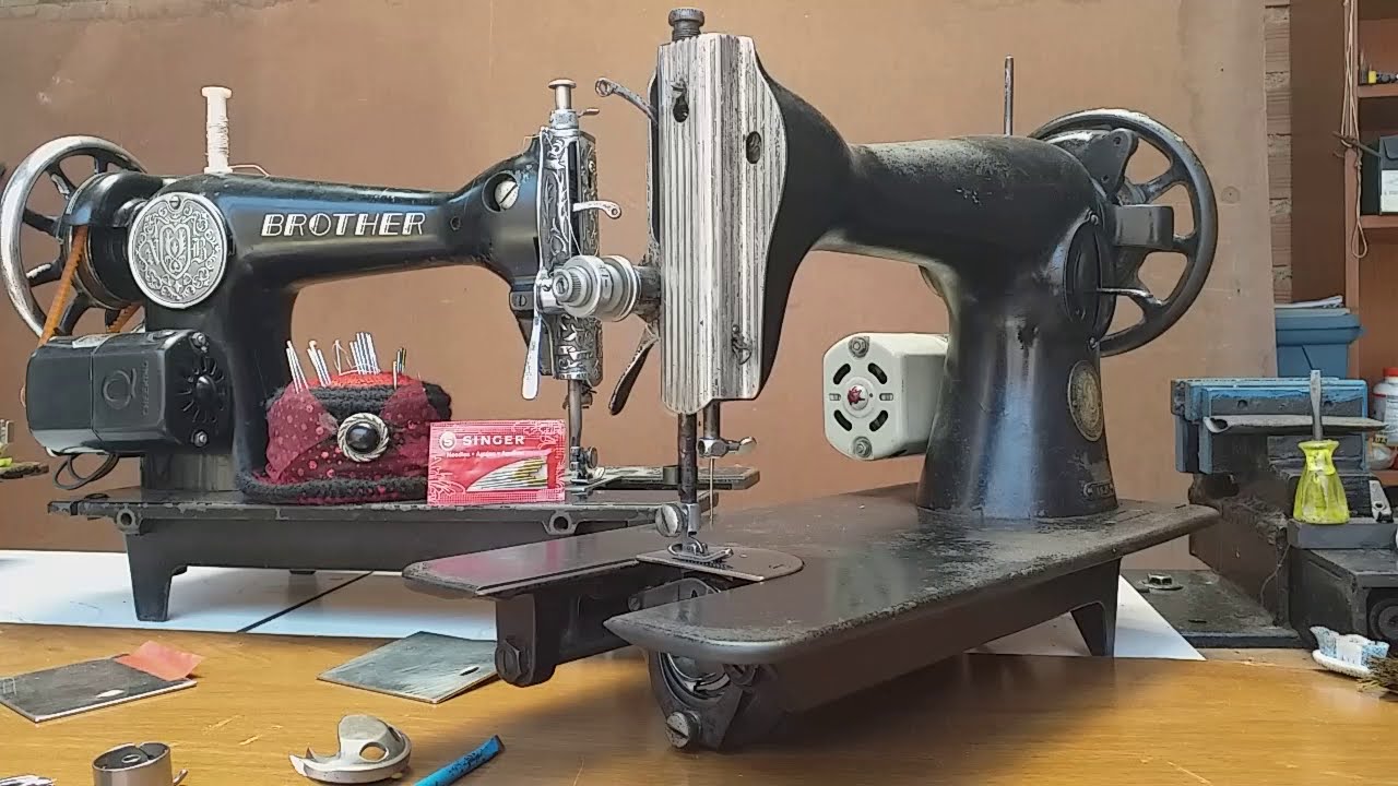 Como Regular mi Porta Bobina Máquina de Coser Singer Antigua Vertical ...