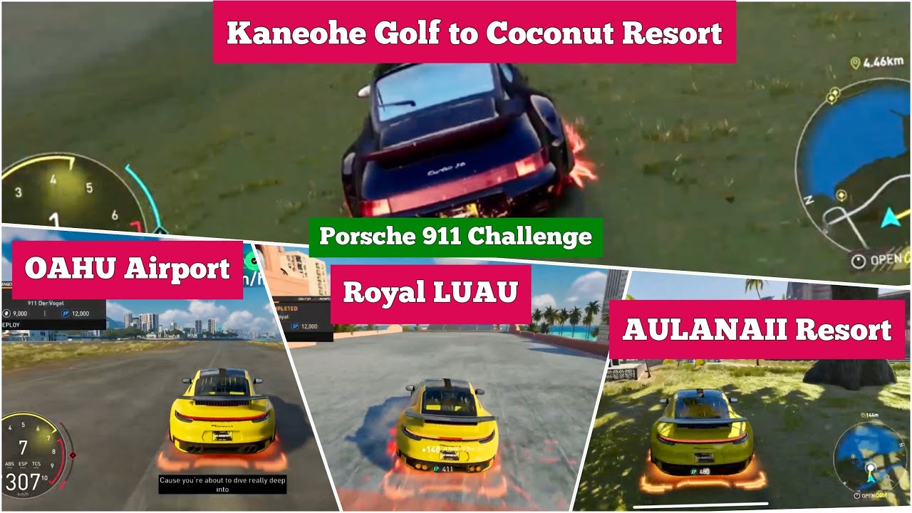 Kaneohe Golf to Cocunut Resort | AULANAII | Royal LUAU - 911 Challenge ...