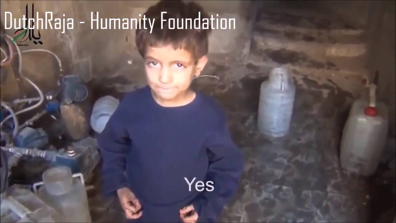 Dutch Raja - Syrian Child forced to eat Grass - YouTube