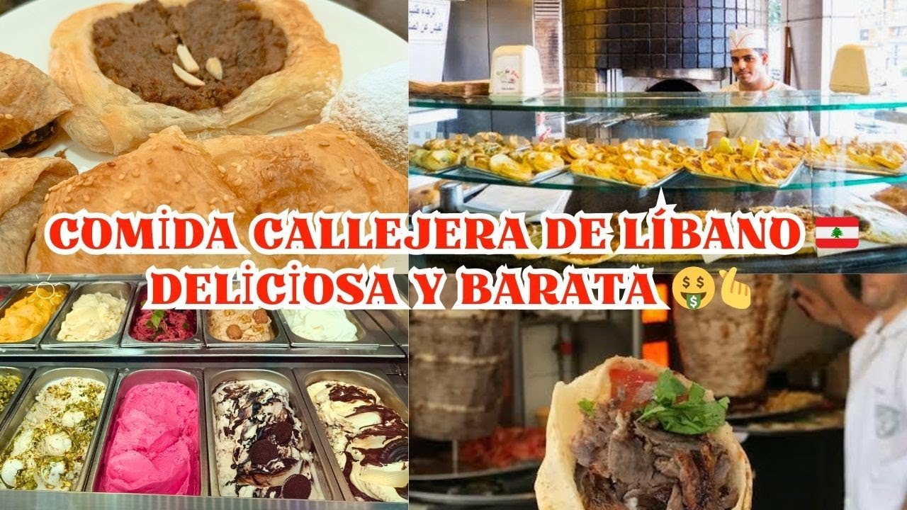 🌯¿DÓNDE COMER ECONÓMICO EN LIBANO?🇱🇧🇱🇧🧿🌯SHAWARMA POR 1$🫣LOS HELADOS DE ...