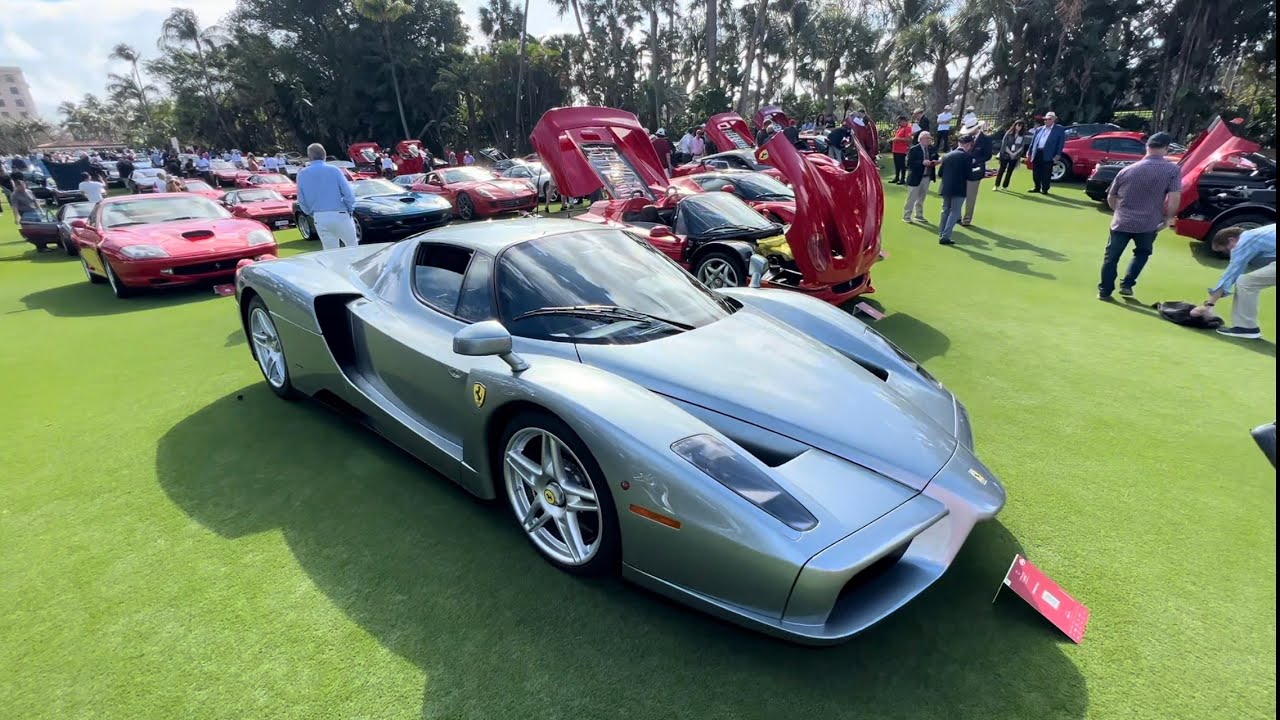 Join us for an exclusive walk through the breathtaking Ferrari lineup ...