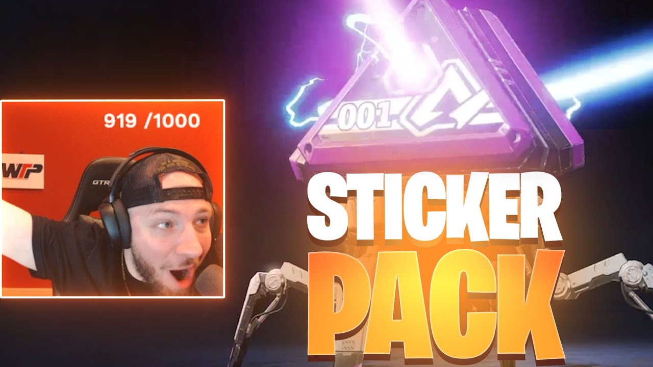 Opening Sticker Packs in Apex Legends Season 15! - YouTube