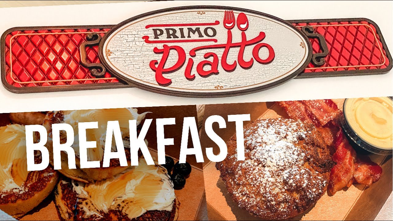 Breakfast at Primo Piatto at Disney's Riviera Resort | Dining Review ...