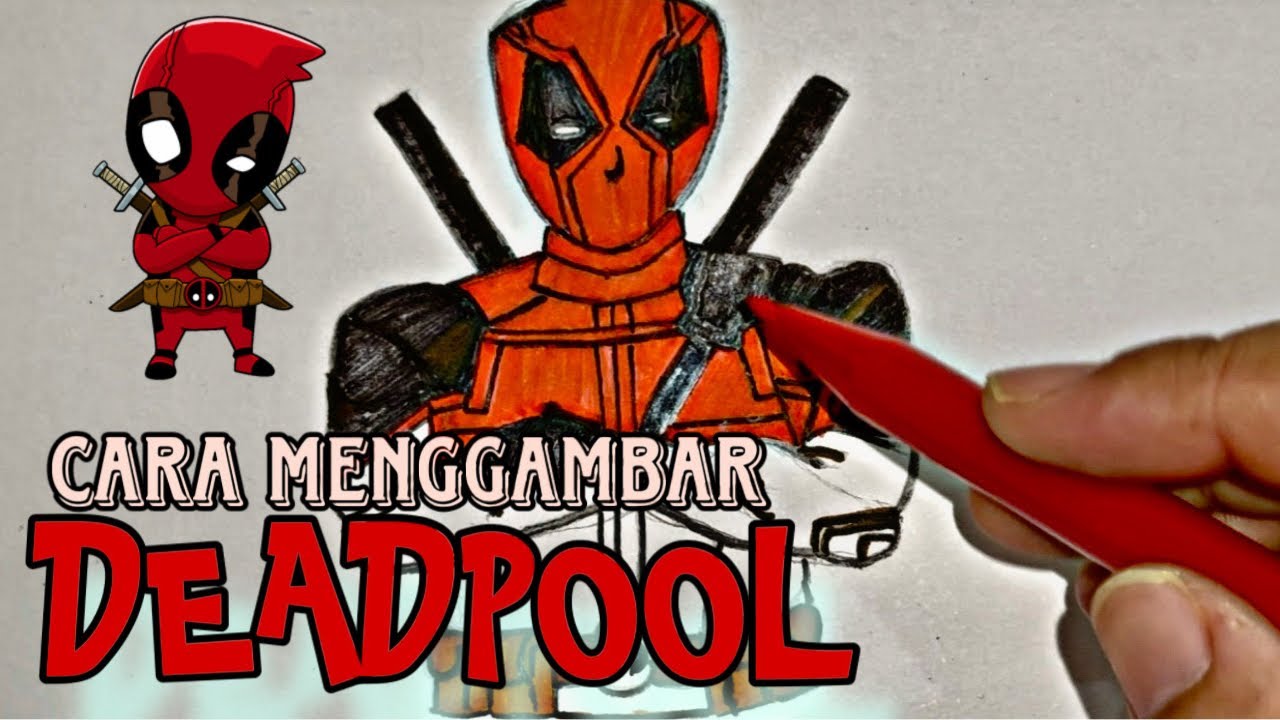 MEWARNAI DEADPOOL SUPERHERO | IYESCOLORING - YouTube