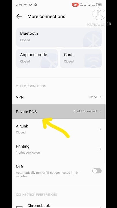 how to fix private dns server cannot be accessed - YouTube