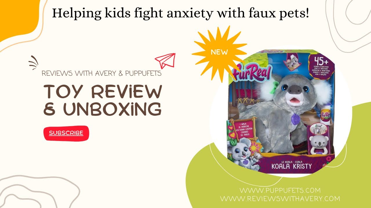 Toy Review ~ furReal Koala Kristy Interactive Plush Pet Toy - YouTube