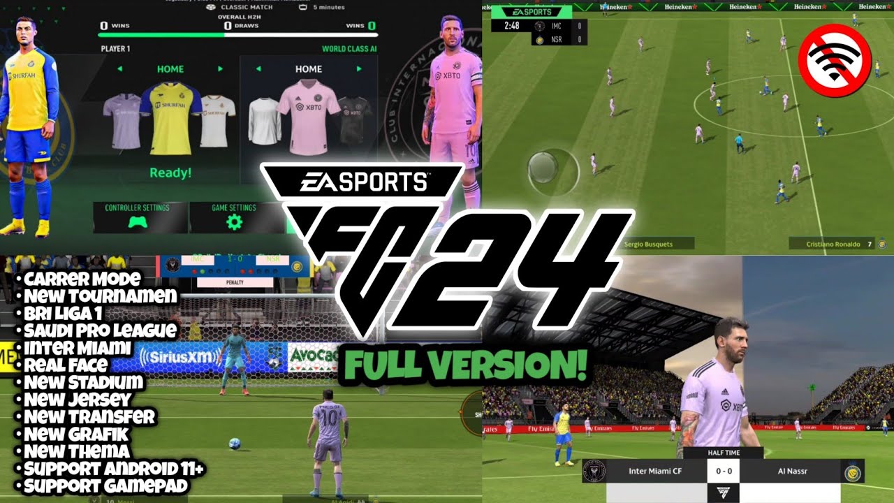 FIFA 16 MOD EA SPORTS FC 24 ANDROID OFFLINE FULL VERSION JERSEY ...