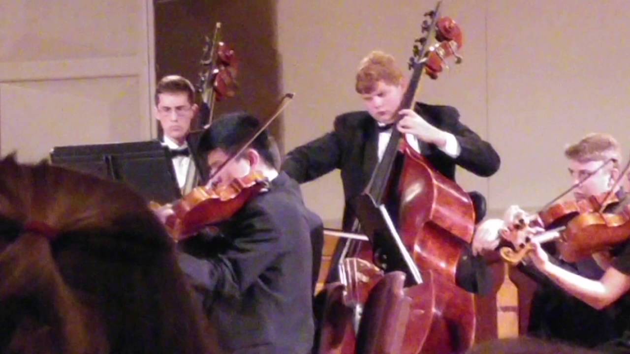 Klein High Chamber Orchestra State Honor Band concert 10/2016 - YouTube