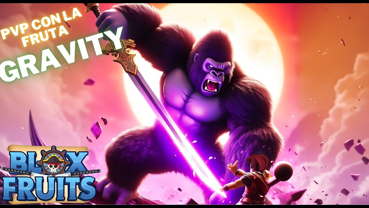 PVP CON LA FRUTA GRAVITY EN BLOX FRUIT!!! DANIEL TRIPALOSKI - YouTube