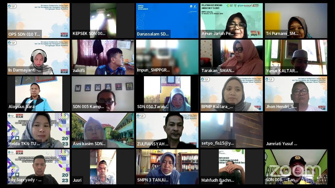 Percepatan Pembentukan Satuan Tugas dan TPPK di Lingkungan Satuan Pendidikan - YouTube