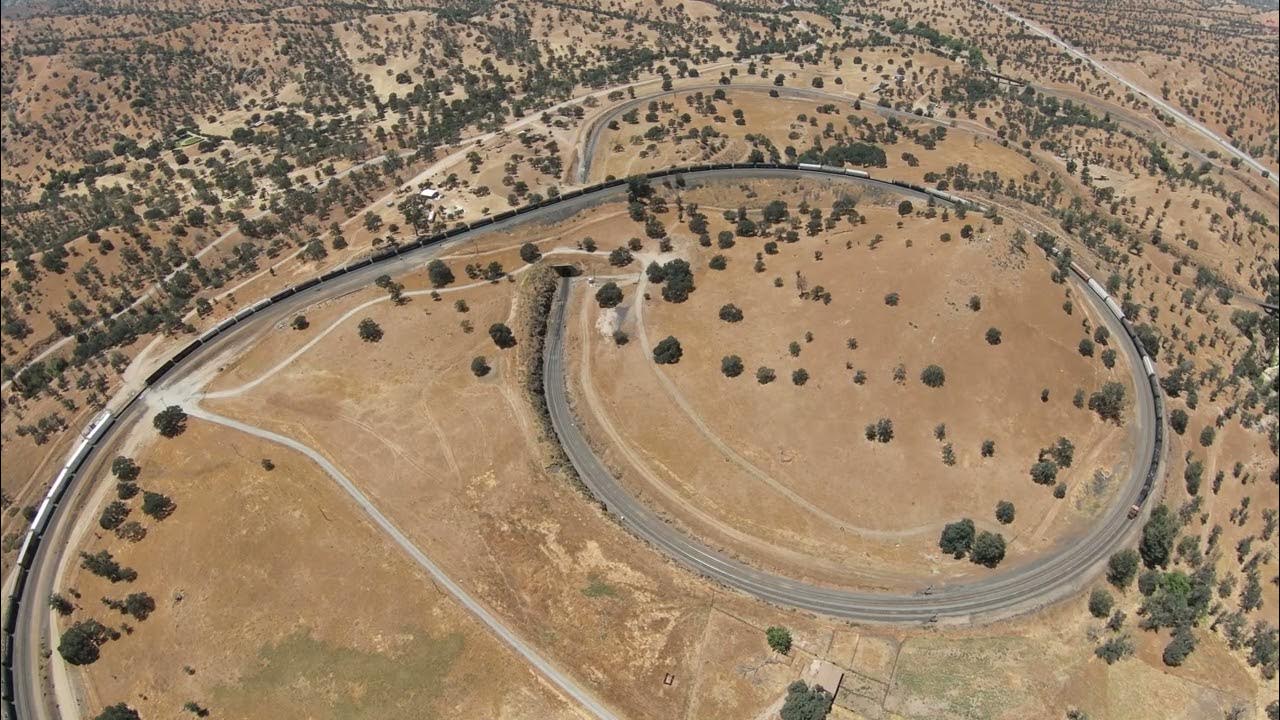 DJI FPV Drone Flight Over Tehachapi Loop - YouTube