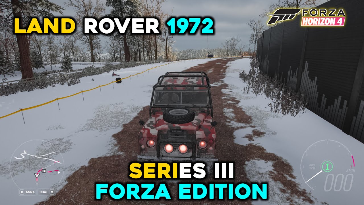 FORZA HORIZON 4 - 1972 LAND ROVER - RANGE ROVER SERIES III GAMEPLAY ...