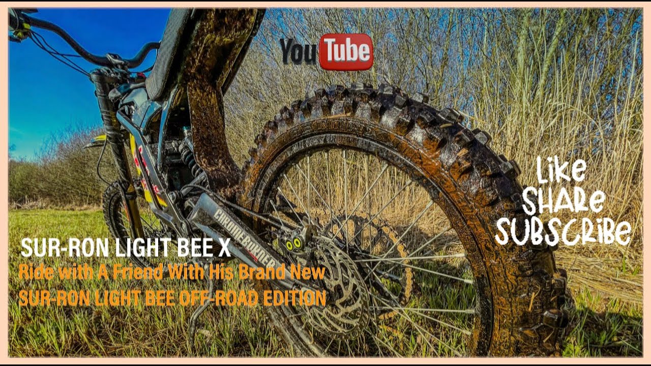 SUR-RON RIDE WITH FRIEND WITH HIS NEW 2021 SURRON X OFF-ROAD EDITION ...