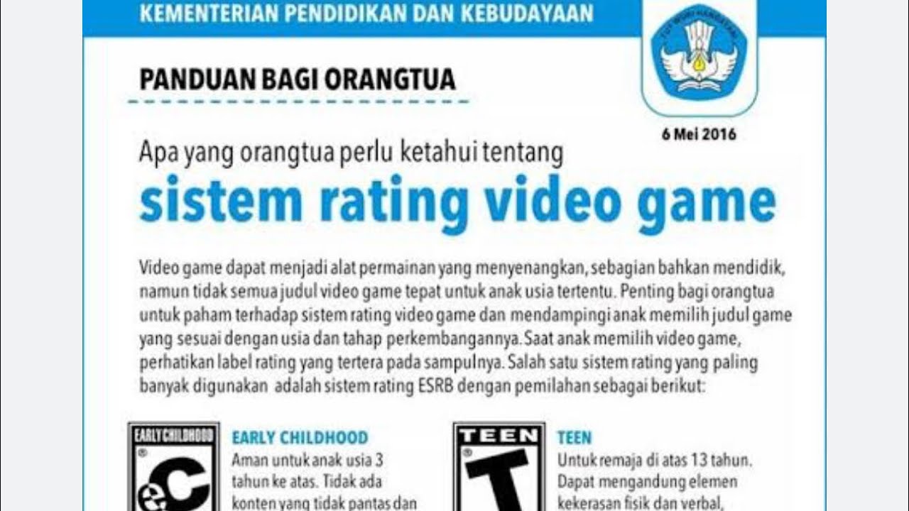 Game rating system - YouTube