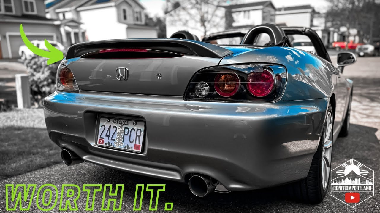s2000 $80 Spoiler! | OEM Style - YouTube