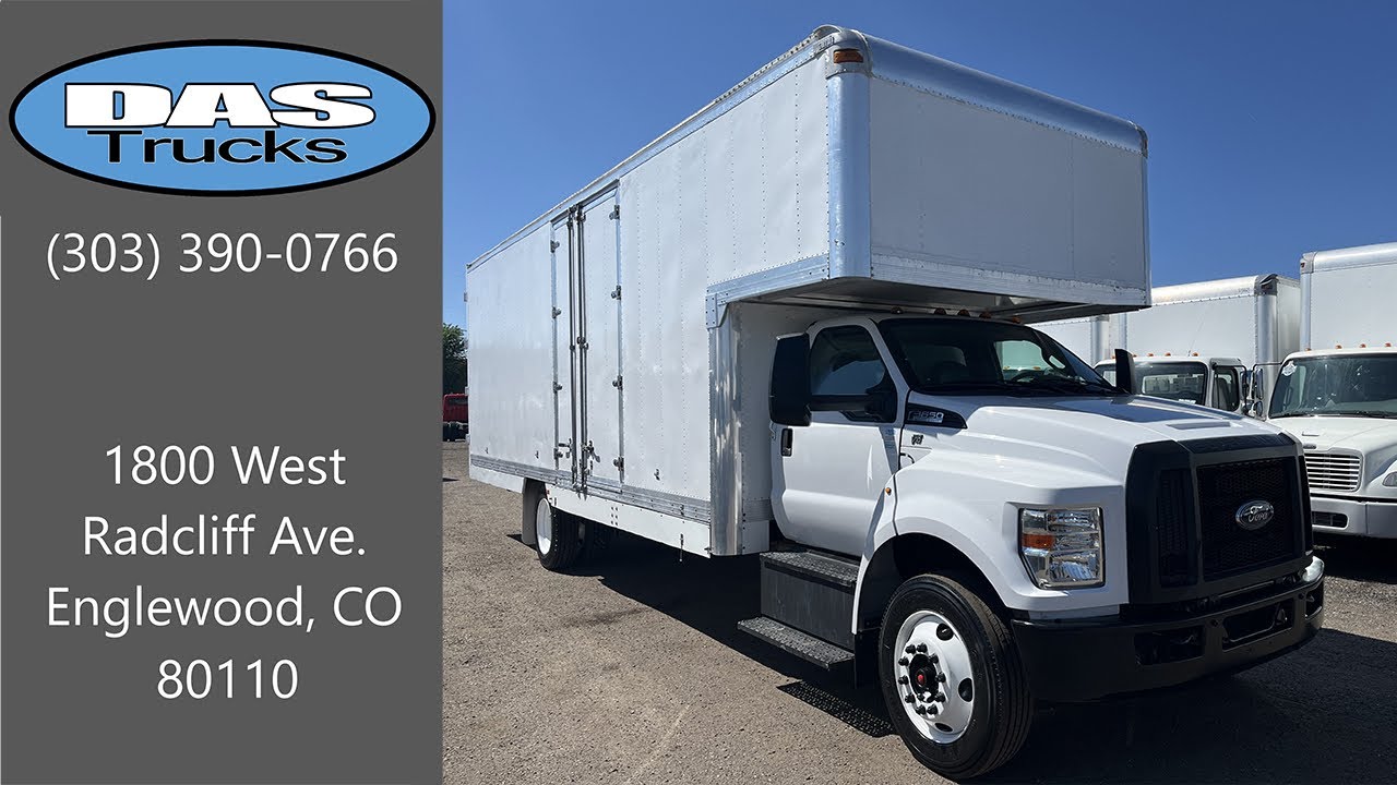2016 Ford F-650 Super Duty - 26’ Box Truck W/ 5’ Overhead - #05206 ...