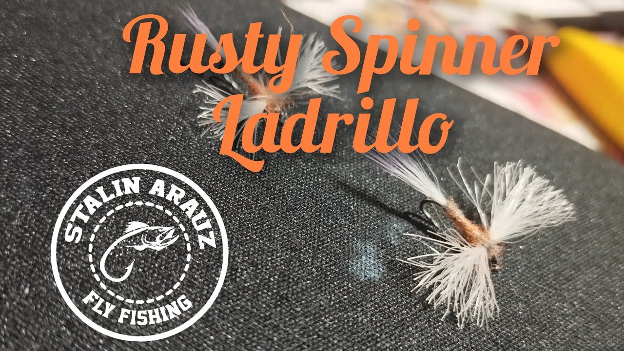 Rusty Spinner color Ladrillo / Mosca seca / Materiales Maxcatch - YouTube