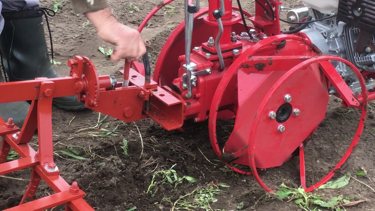 Mab 2 Wheeled Tractor for serious Market Gardeners - YouTube