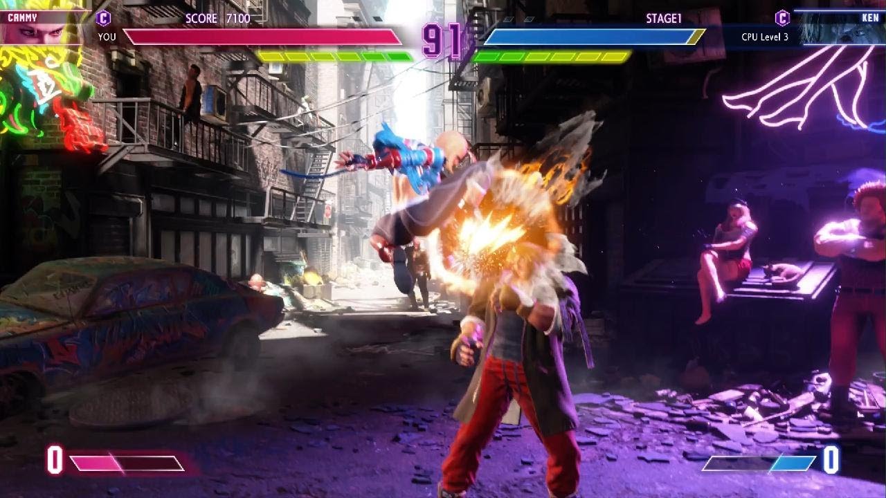 Street Fighter 6_Cammy first stage - YouTube