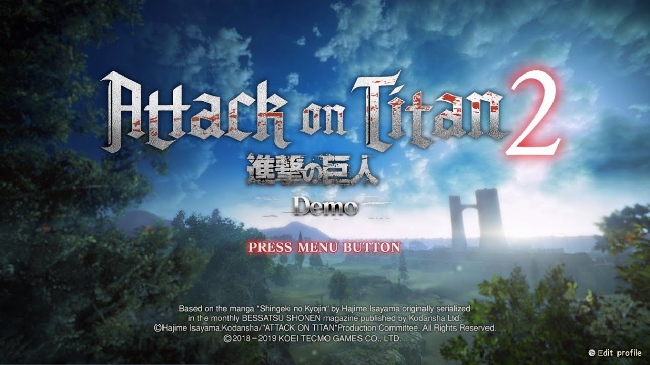 Attack on Titan 2 | Xbox Series Gameplay Walkthrough (Demo) - YouTube