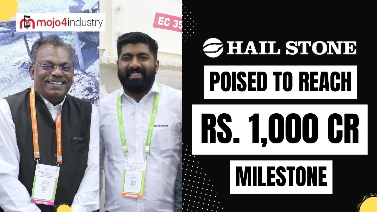 Hailstone Poised to Reach Rs. 1,000 CR Milestone - YouTube