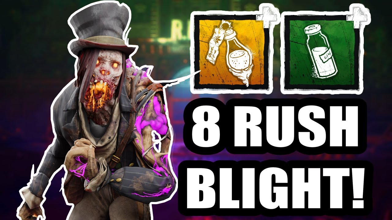 8 RUSH BLIGHT! EVENT ONLY BUILD! INSANE ADD-ONS! | Dead by Daylight ...
