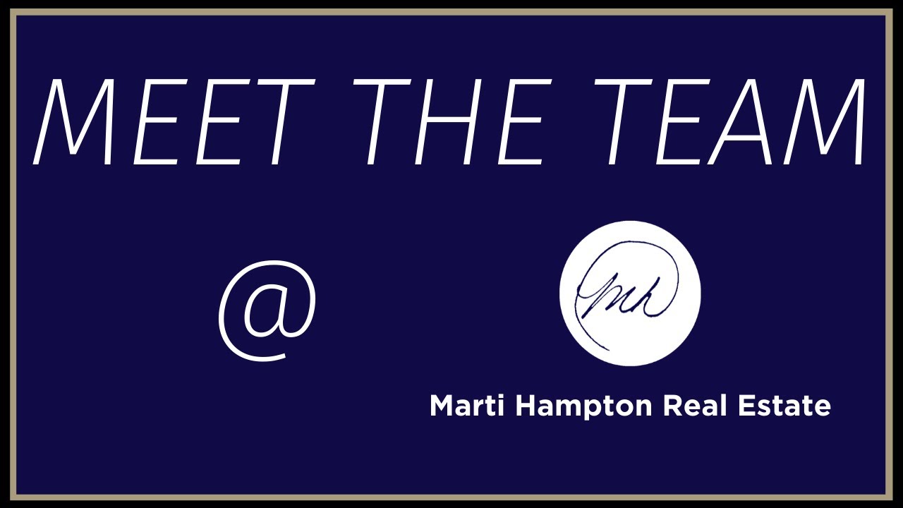 Meet the Team at Marti Hampton & Coming Soon Homes - YouTube