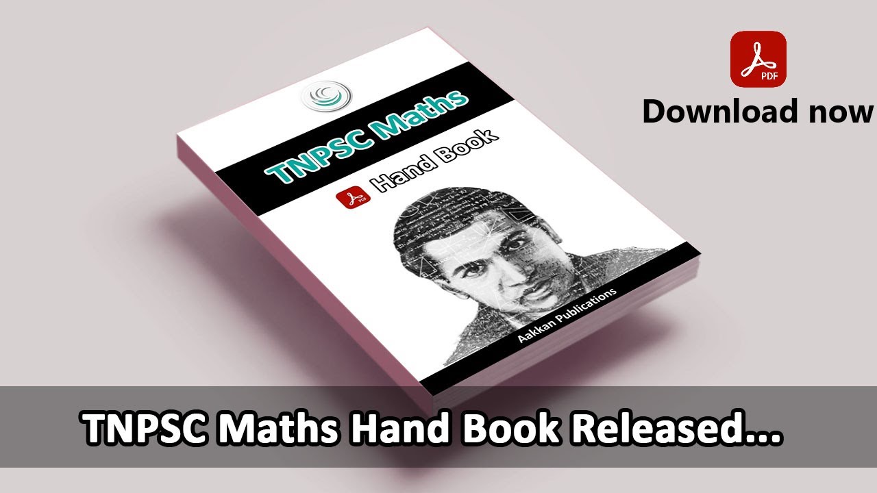 TNPSC Maths Hand Book Released | Download PDF | TNPSC Maths Material | TNPSC Maths Formula Book ...