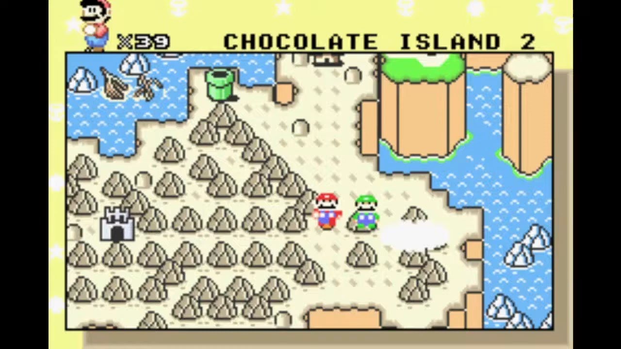 Super Mario World: Super Mario Advanced 2 Walkthrough | Chocolate ...