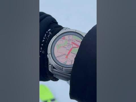 Garmin и горные лыжи, часы для зимнего спорта #спортивныечасы #гармин # ...