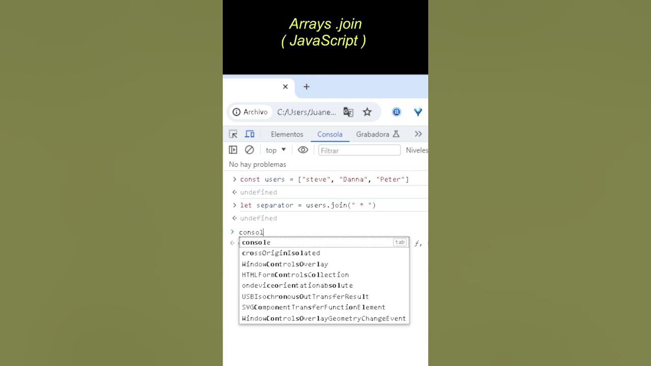 Elevate Your JavaScript Game: Demystifying the Magic of .join for Array Enthusiasts! - YouTube