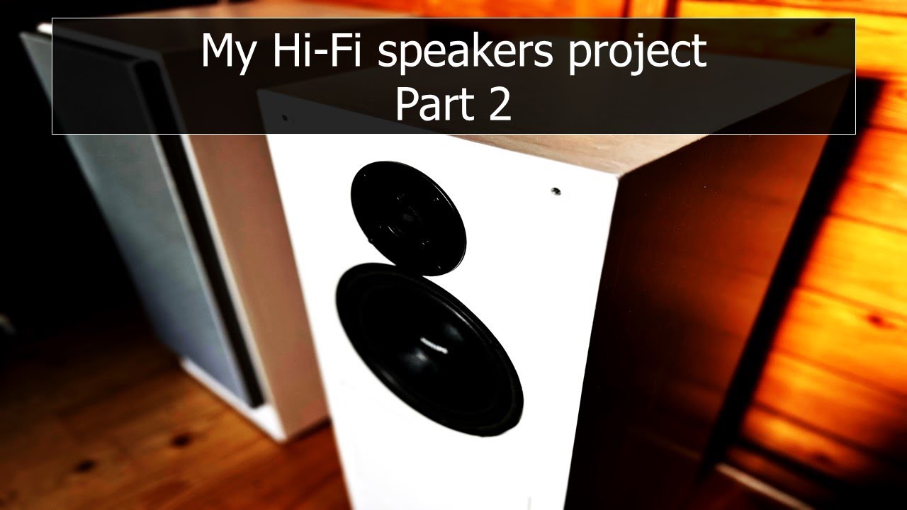 Hi-Fi Tower Speakers Project (Ciare and Philips drivers) - Part 2 - YouTube