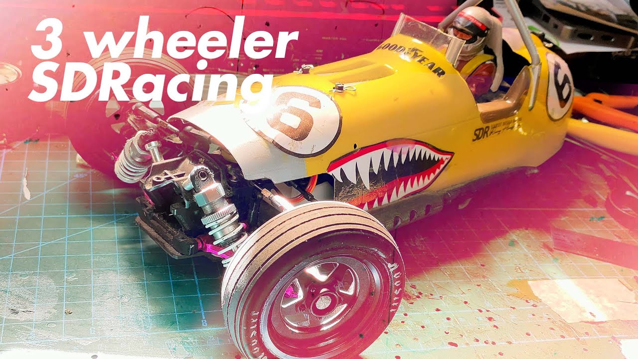 SDRacing morgan 3 wheeler RC - YouTube