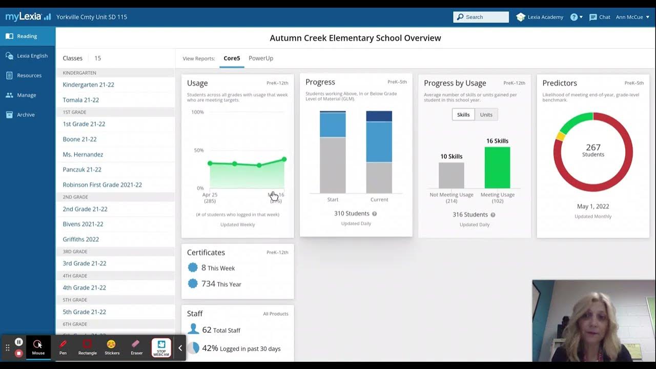Checking Progress & Changing Levels in Lexia - YouTube