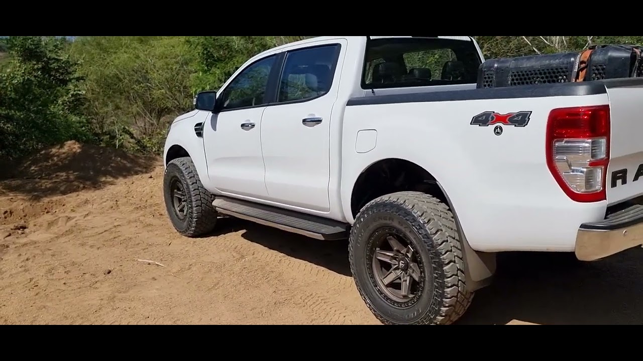 Ford Ranger 4x4 diesel 2022 rines fuel llantas 34 - YouTube