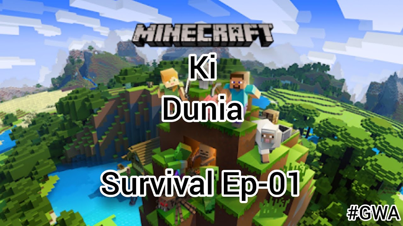 MINECRAFT KI DUNIA | SURVIVAL EPISODE - 1 | GAMING WITH ANGSHU - YouTube