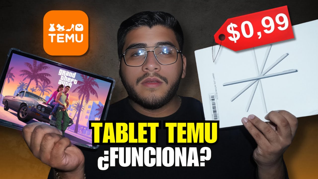 Compre una TABLET de $1 en TEMU ¿FUNCIONA? ¿VALE LA PENA? 🤔📲| Review ...