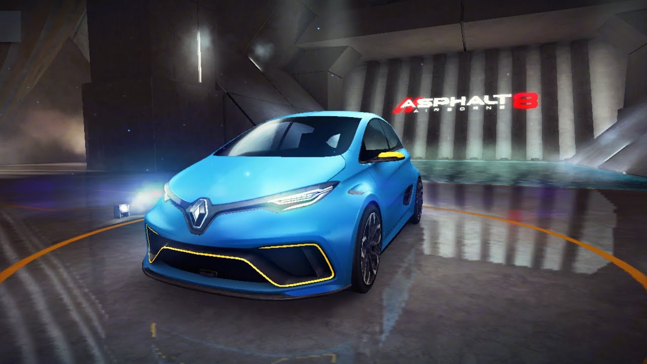 Little electric Renault | Asphalt 8 Multiplayer test Renault ZOE e ...