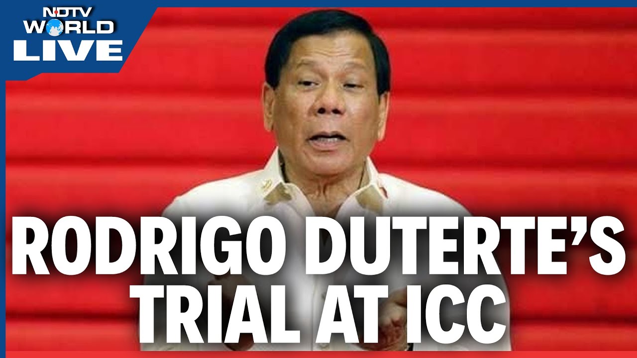 Rodrigo Duterte News | Rodrigo Duterte's Trial At International ...