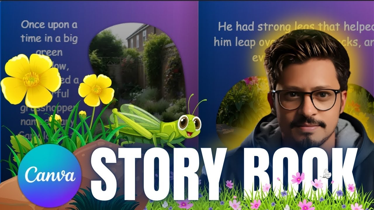 Make a Printable Children’s Storybook with ChatGPT & Canva for FREE ...