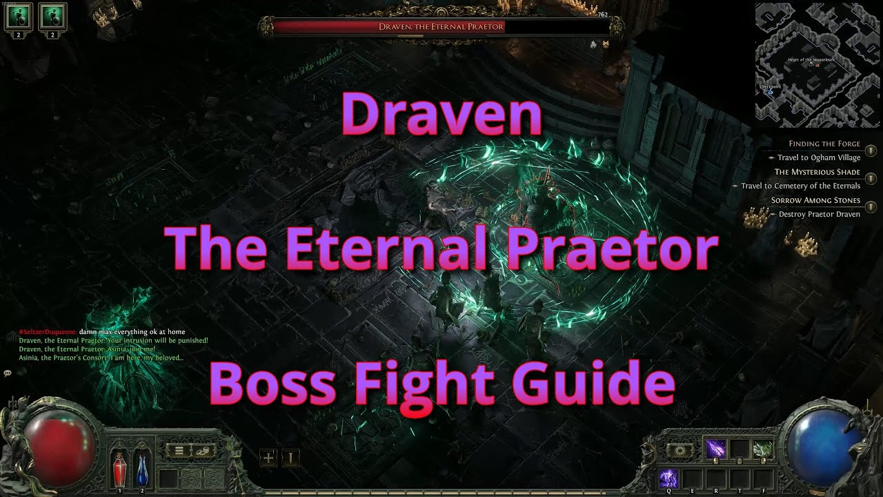 POE 2 How to Easily Beat Draven the Eternal Praetor | Witch | Path of ...