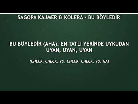Sagopa Kajmer & Kolera - Bu Böyledir Lyrics ( Şarkı Sözleri )