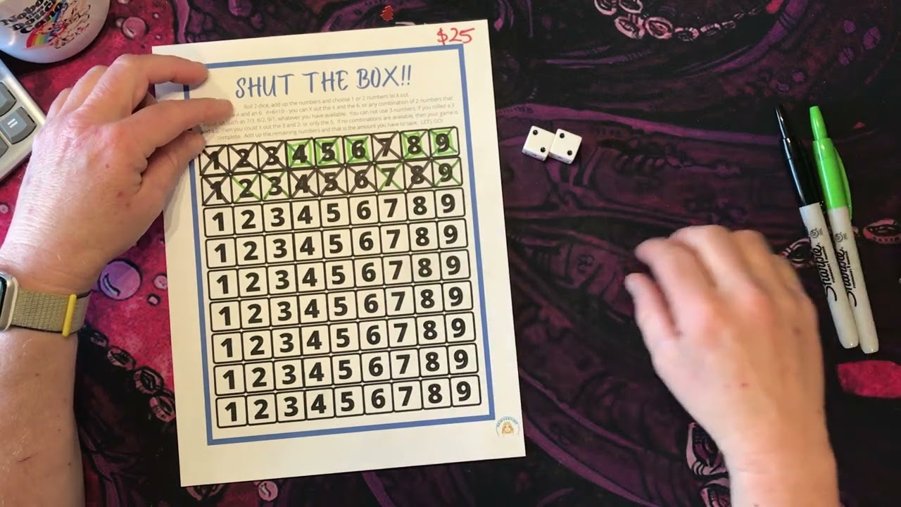 How To Play Shut The Box YouTube How To Play Shut The Box YouTube