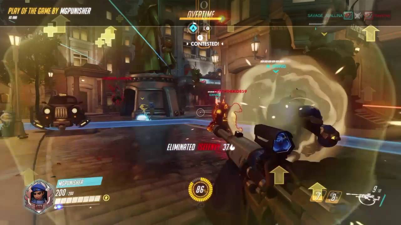 Best Play Of The Game as Ana lol |Overwatch - YouTube