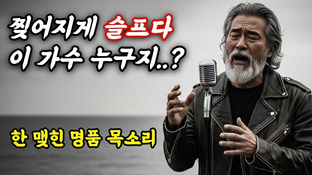 가사가 너무 슬퍼 끝내 울어버렸다…이 가수 누구일까? | 슬픈 감성 중년 트로트 명곡 베스트 - YouTube