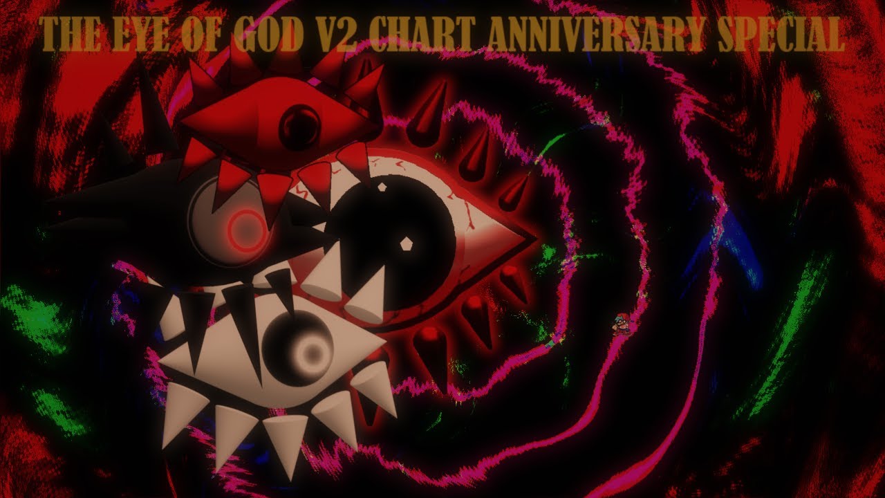 FNF - EYE OF GOD V2 (HIGH EFFORT RECHART) - YouTube