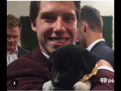 Toronto Maple Leafs - Mitch Marner with a puppy - how cute!! - YouTube