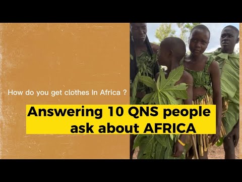 Answering 10 big assumptions /Questions about Africa #africa #african # ...