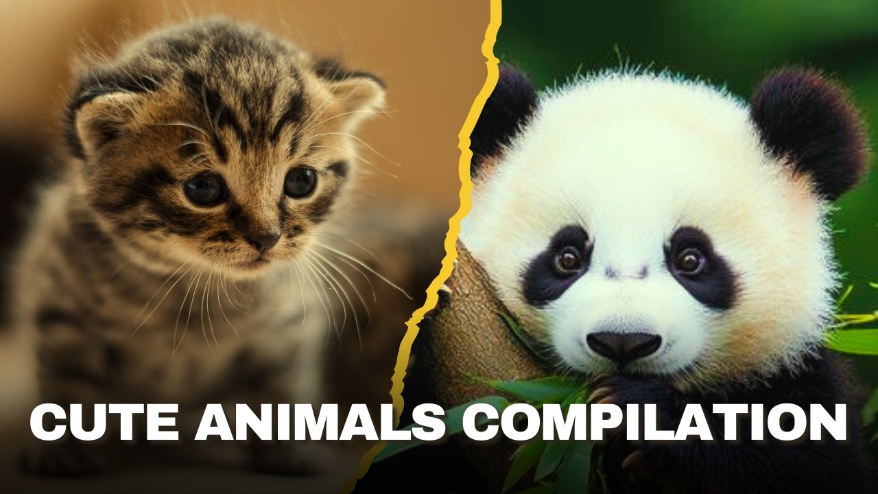 2-Minute Compilation of Cute Animals Videos - YouTube