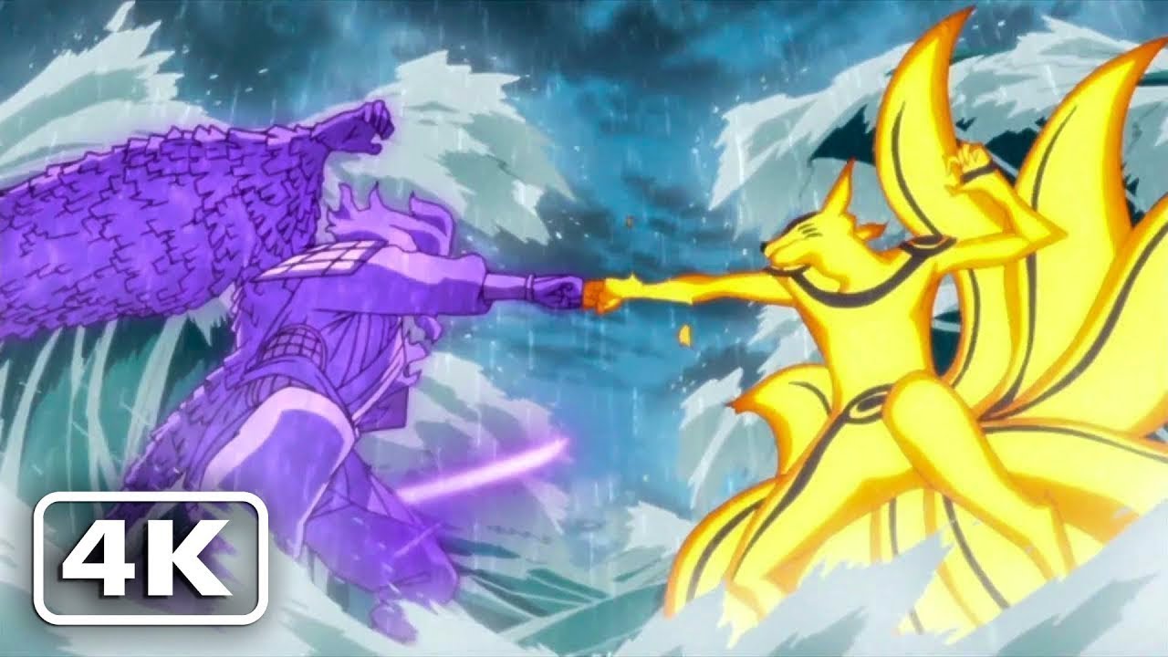 Naruto VS Sasuke / Final Battle / [FULL FIGHT] English Sub | ULTRA HD ...